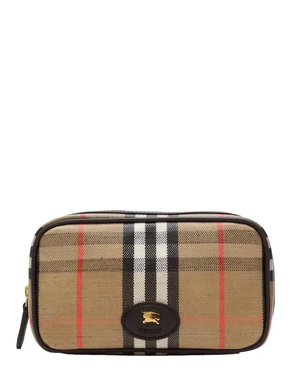 Burberry Highlands Pouch Handbag - Sand