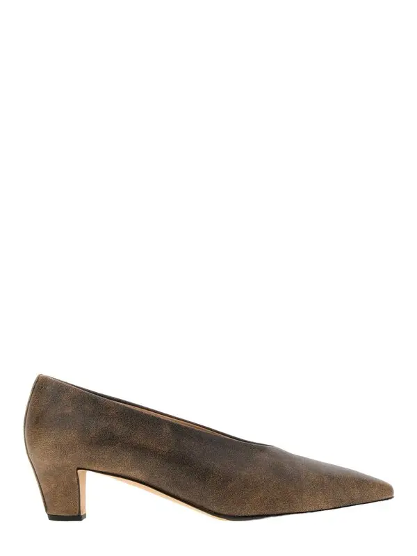 Calvin Klein Bri Leather Pumps - Black