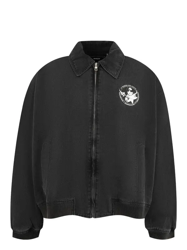 NAHMIAS Faded Canvas Enrichment Classic Jacket - Black