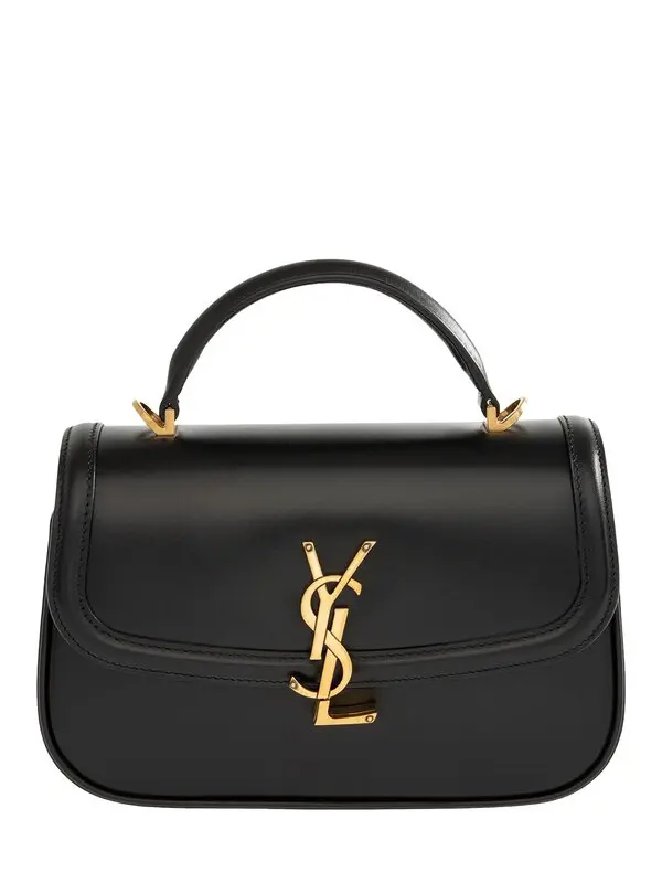 Saint Laurent Solferino Mini Top Handle Bag - Black