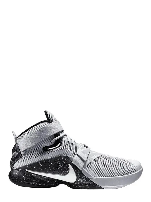 Nike Lebron Soldier 9 Premium High-top Sneakers - Grey