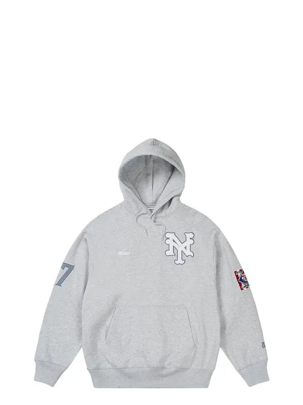 PALACE X Ebbets Field Flannels New York Cubans Hood - Grey