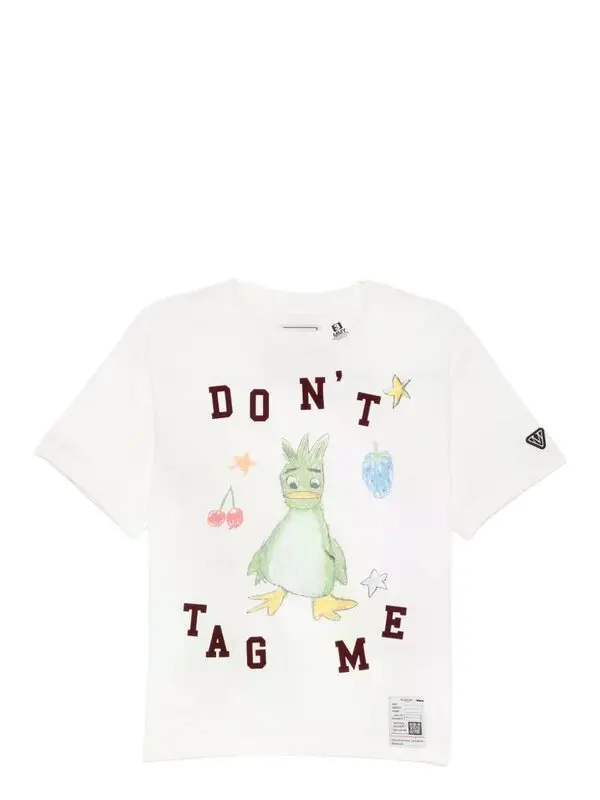 Mihara Yasuhiro Graphic Print Crewneck T-shirt - White
