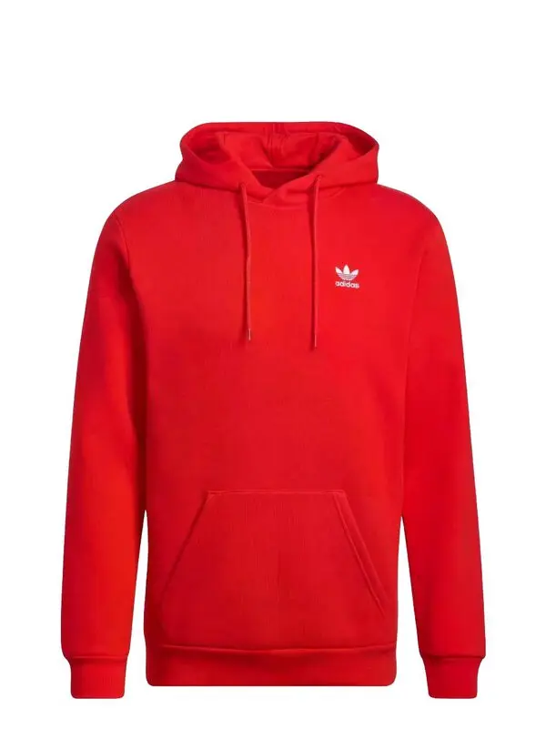 Adidas Adicolor Essentials Drawstring Hoodie - Red