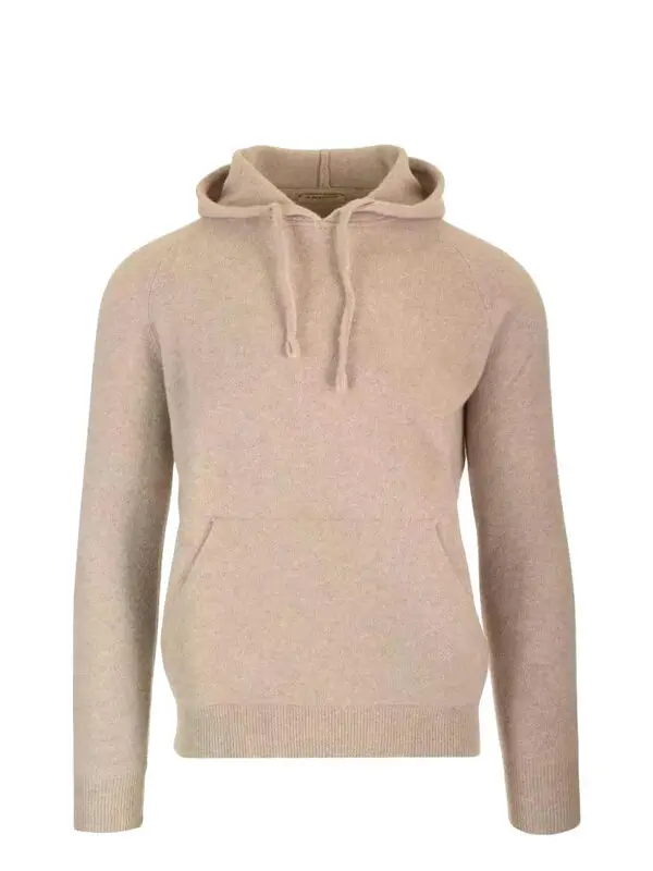 AL DUCA D’AOSTA 1902 Wool Hoodie - Neutrals