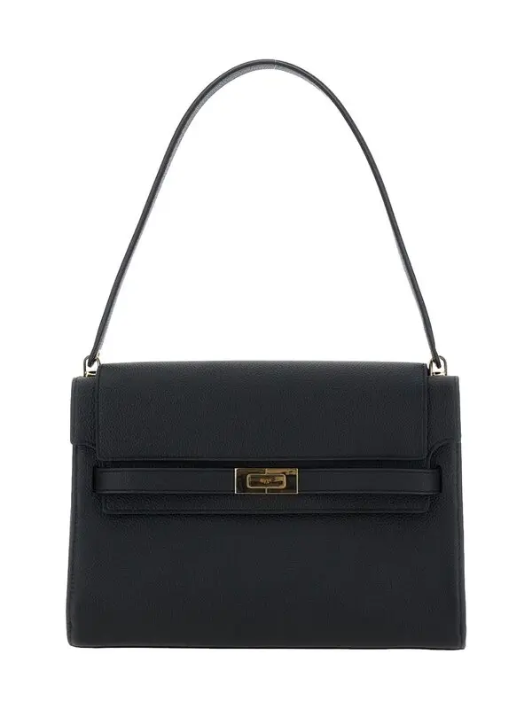 Tory Burch Lee Radziwill Shoulder Bag - Black
