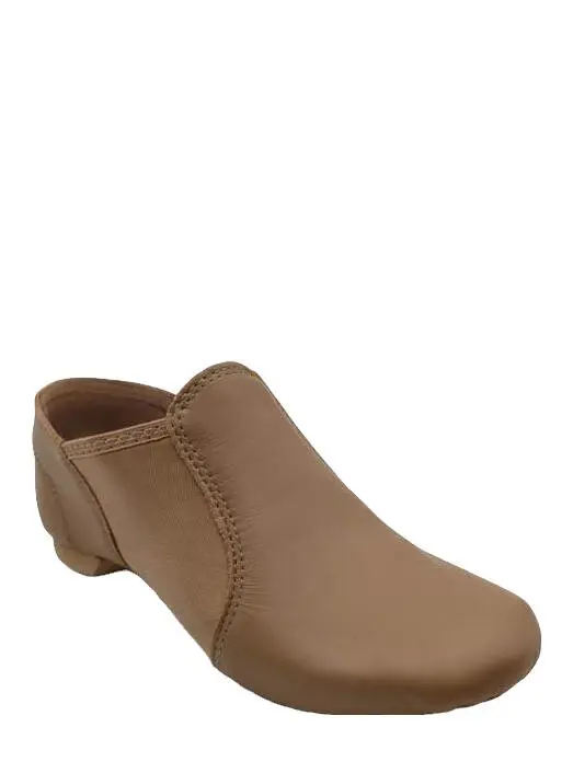 CAPEZIO E-series Jazz Slip-on Shoe - Medium Brown