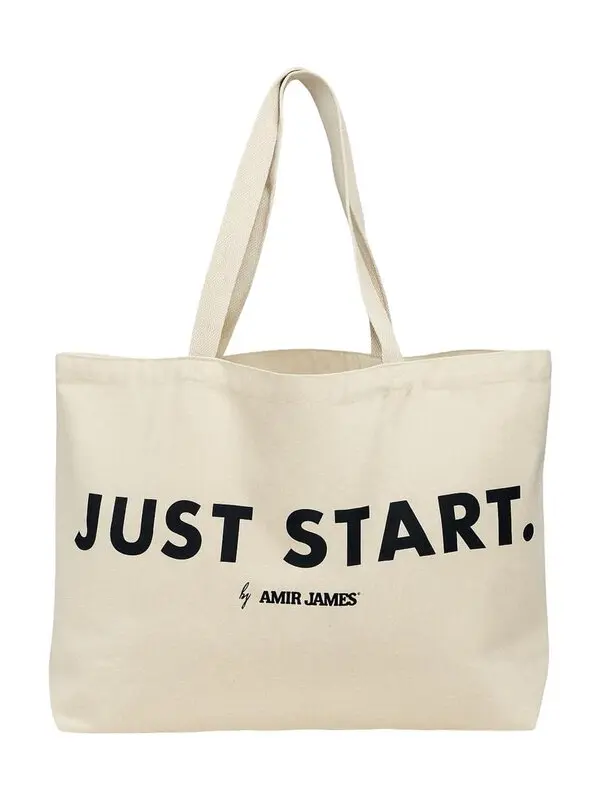 AMIR JAMES CLOTHIERS The Motion Tote - Beige