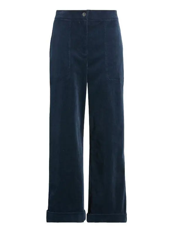 Eileen Fisher Straight Leg Ankle Pants - Maritime