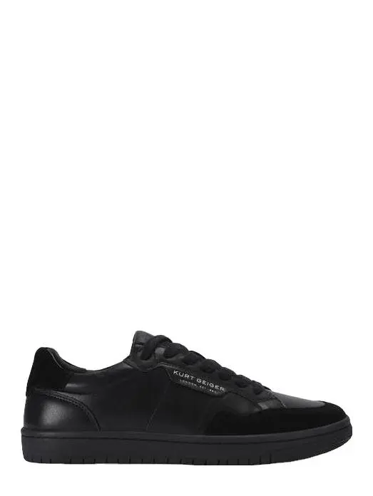 Kurt Geiger Borough Leather Sneakers - Black