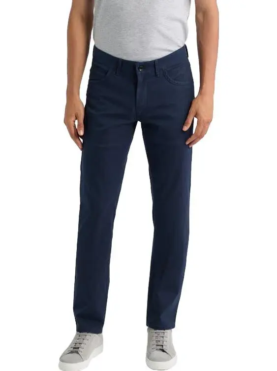 BRAX Chuck Modern Fit Black Edition Luxury Stretch Twill Pants - 22-navy