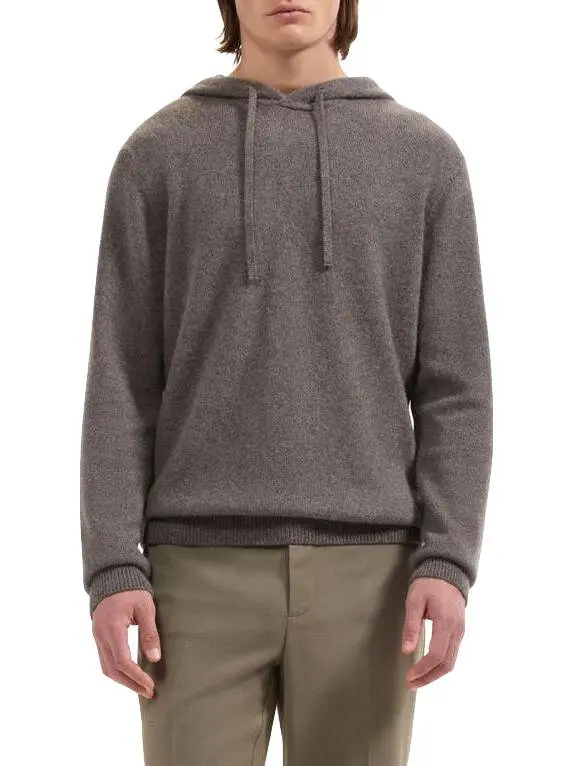 Bugatchi Cashmere & Silk Hoodie - Moss