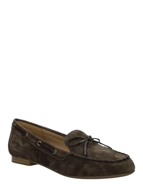 Josef Seibel Clarice 07 Leather Loafer With Bow Detailing - Brasil