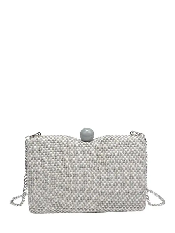 URBAN EXPRESSIONS Marissa Evening Bag With Detachable Chain Strap - Sage