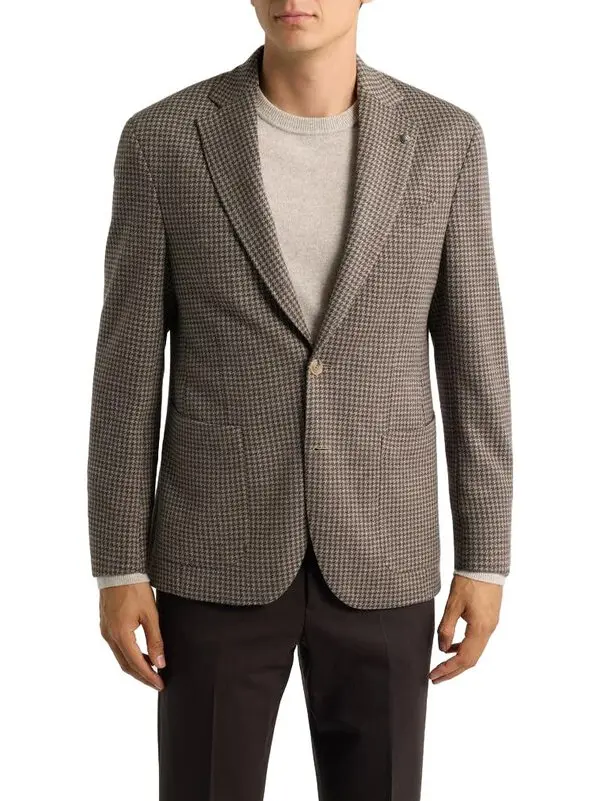 JACK VICTOR Hartford Wool Sport Coat - Tan