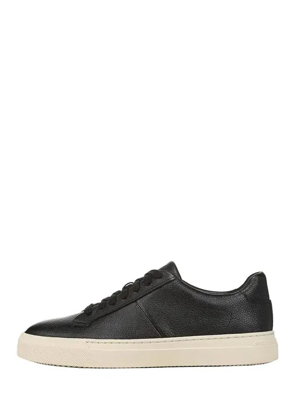 Vince Lomas Leather Sneaker - Black