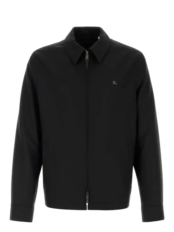 Burberry Twill Jacket - Black