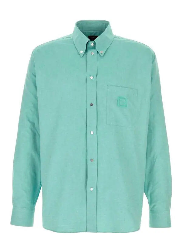 Fendi Tiffany Oxford Shirt - Blue