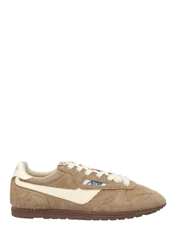 AUTRY Windspin Low Top Sneakers - Couro/rutabaga