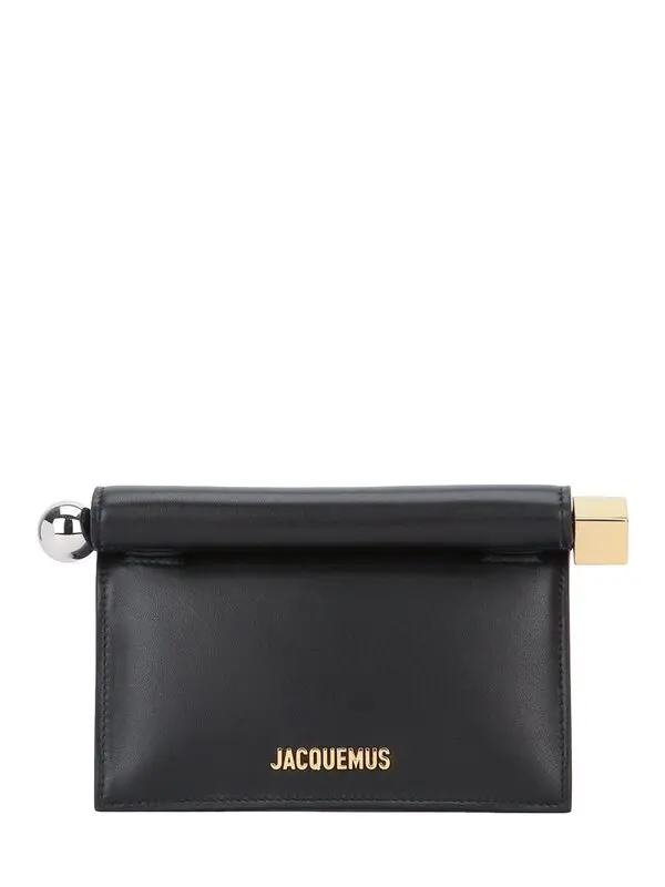 Jacquemus La Petite Pochette Rond C Leather Pouch - Multicolor