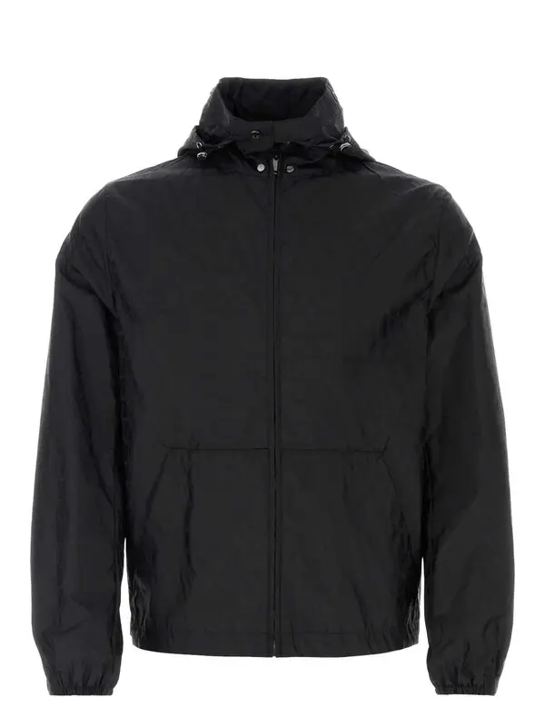 Valentino Garavani Toile Iconographe Windbreaker - Black