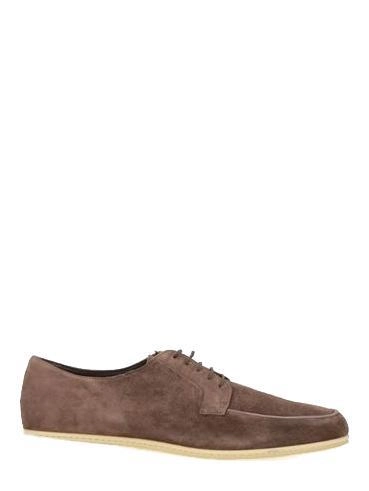 Fratelli Rossetti Chocolate Suede Lace-up Shoes - Brown