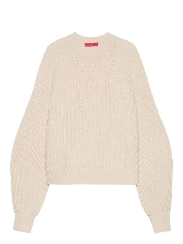 Max & Co. Wool-cashmere Crew Neck Sweater - Brown