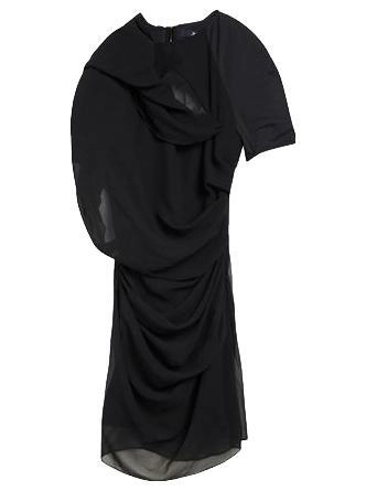Jacquemus Le Paysan Midi Dress Polyester - Black