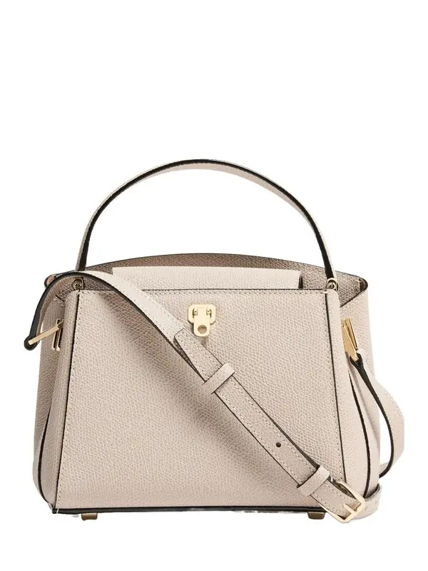 VALEXTRA Top Handle Bag With Adjustable Strap - No