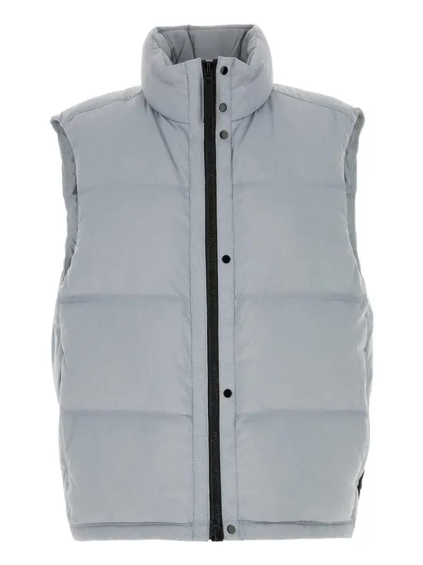 Stone Island Quilted Down Vest - Gray