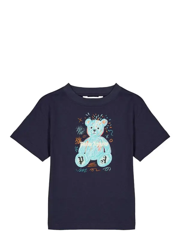 Palm Angels Graphic Print Short Sleeve T-shirt - No