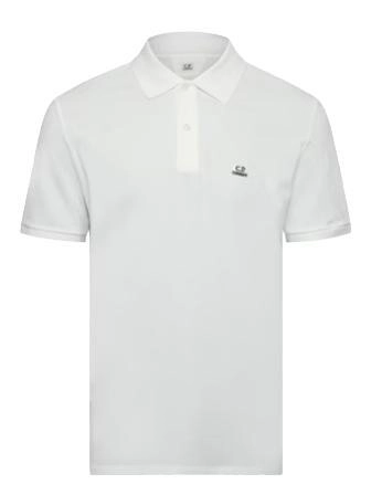 C.P. COMPANY Casual Short-sleeve Polo Shirt - White
