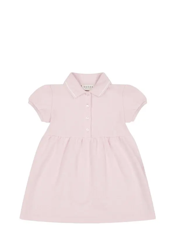Gucci Short Sleeve Polo Dress - No