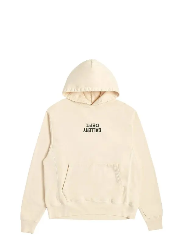 GALLERY DEPT. Logo Hooded Sweatshirt - White
