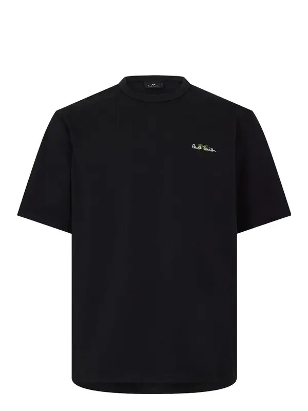 Paul Smith Loose Cotton T-shirt - Black