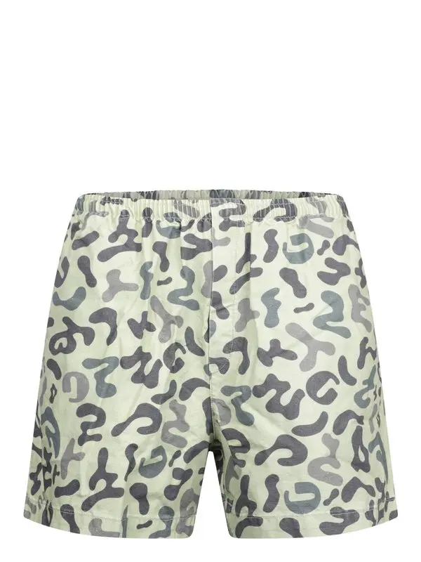 GALLERY DEPT. Printed Casual Shorts - Gray