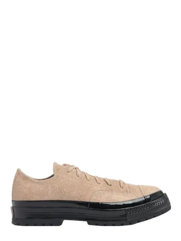 CONVERSE Spliced Thicksoled Casual Sneakers - Black