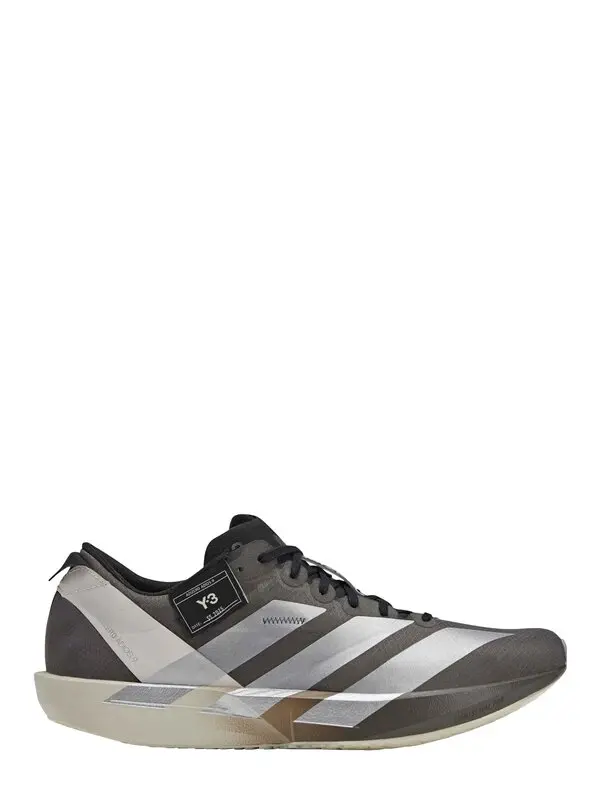 Y3 Low Top Lace-up Athletic Sneakers - Black