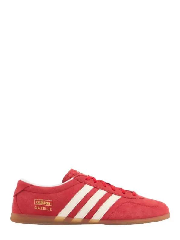ADIDAS ORIGINALS Lace-up Suede Low-top Sneakers - Red