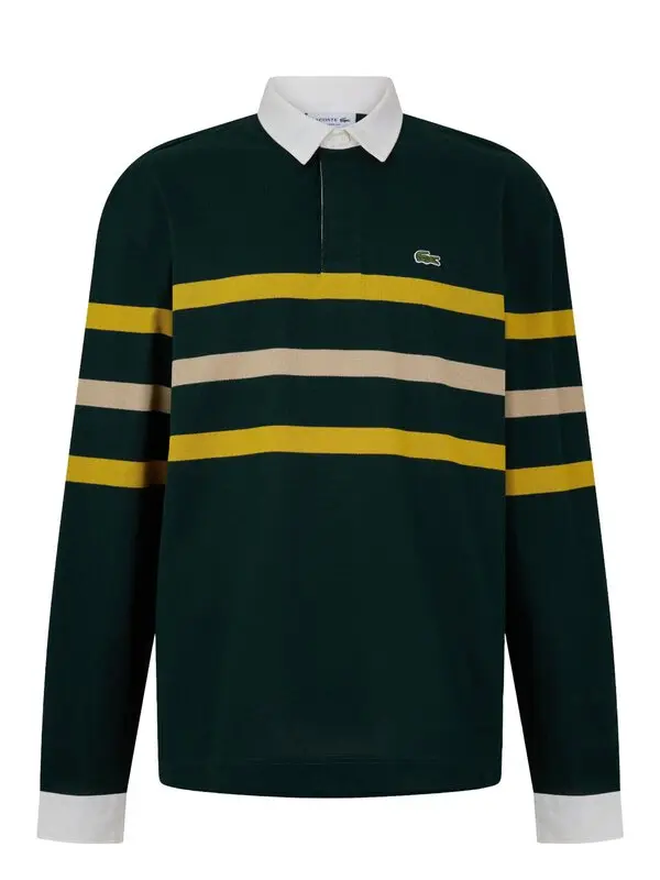 Lacoste Long-sleeve Polo Shirt - Black