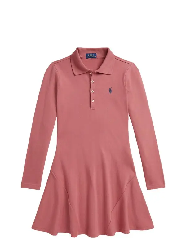 Polo Ralph Lauren Long-sleeve Polo Dress - No