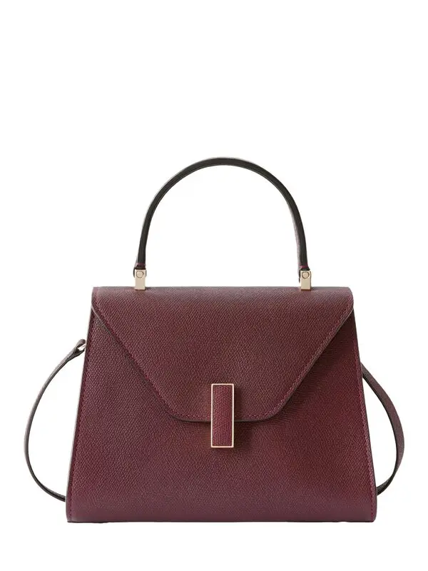 VALEXTRA Printed Flap Bag - Red