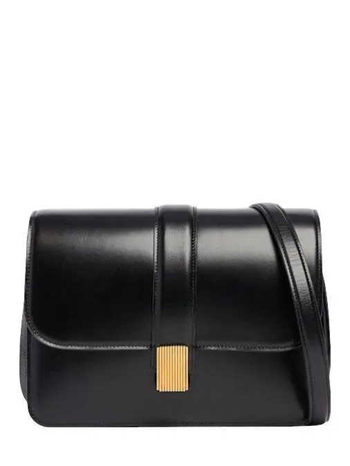 Khaite Flap Shoulder Bag - Black