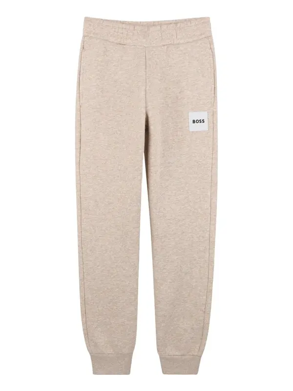 Hugo Boss Tapered Jogger Pants With Drawstring Waist - No
