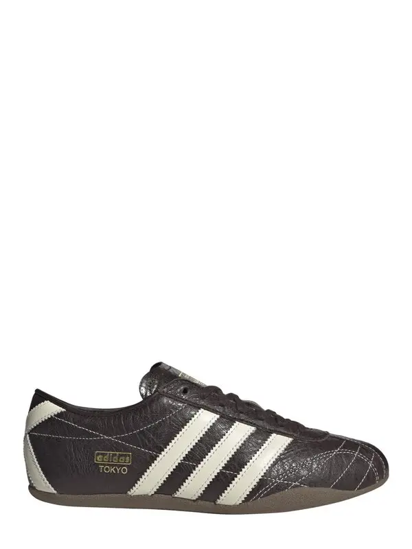 ADIDAS ORIGINALS Leather Low-top Sneakers - Black