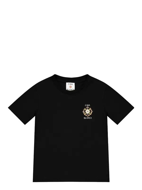 Casablanca Printed T-shirt - Black