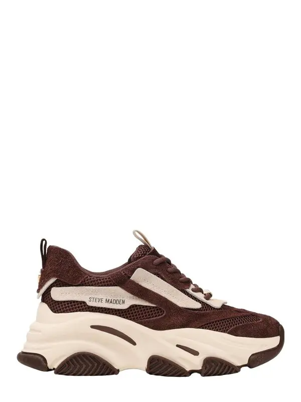 Steve Madden Low Top Chunky Platform Sneakers - No