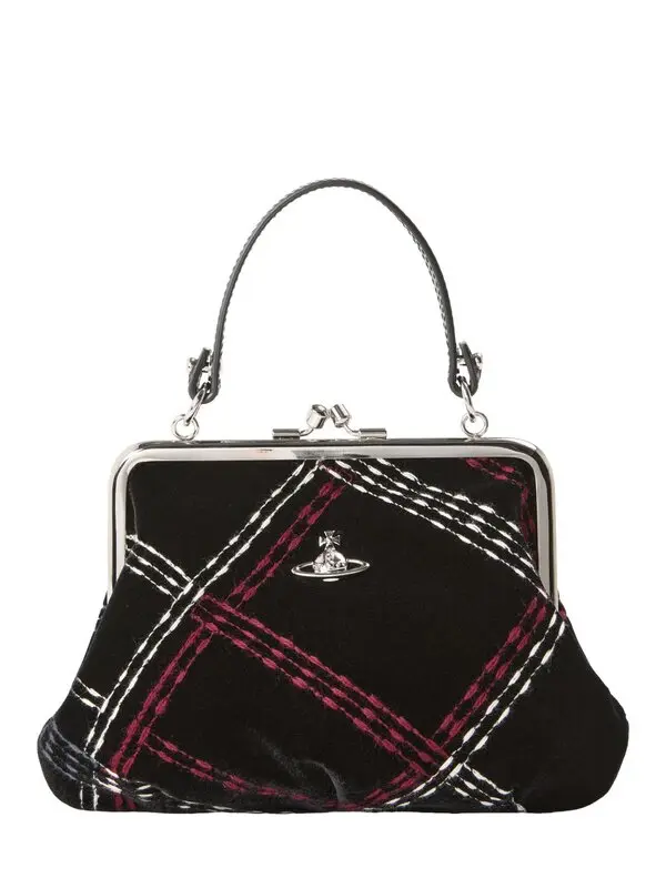 VIVIENNE WESTWOOD Granny Frame Purse Bag - Black