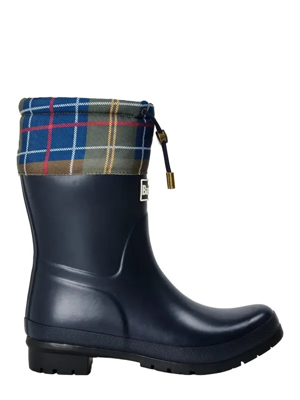 Barbour Mowbray Mid-height Waterproof Wellies - Black