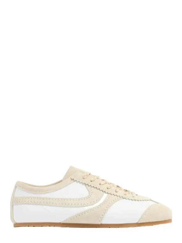 Dries Van Noten Lace Up Casual Sneakers - Nude